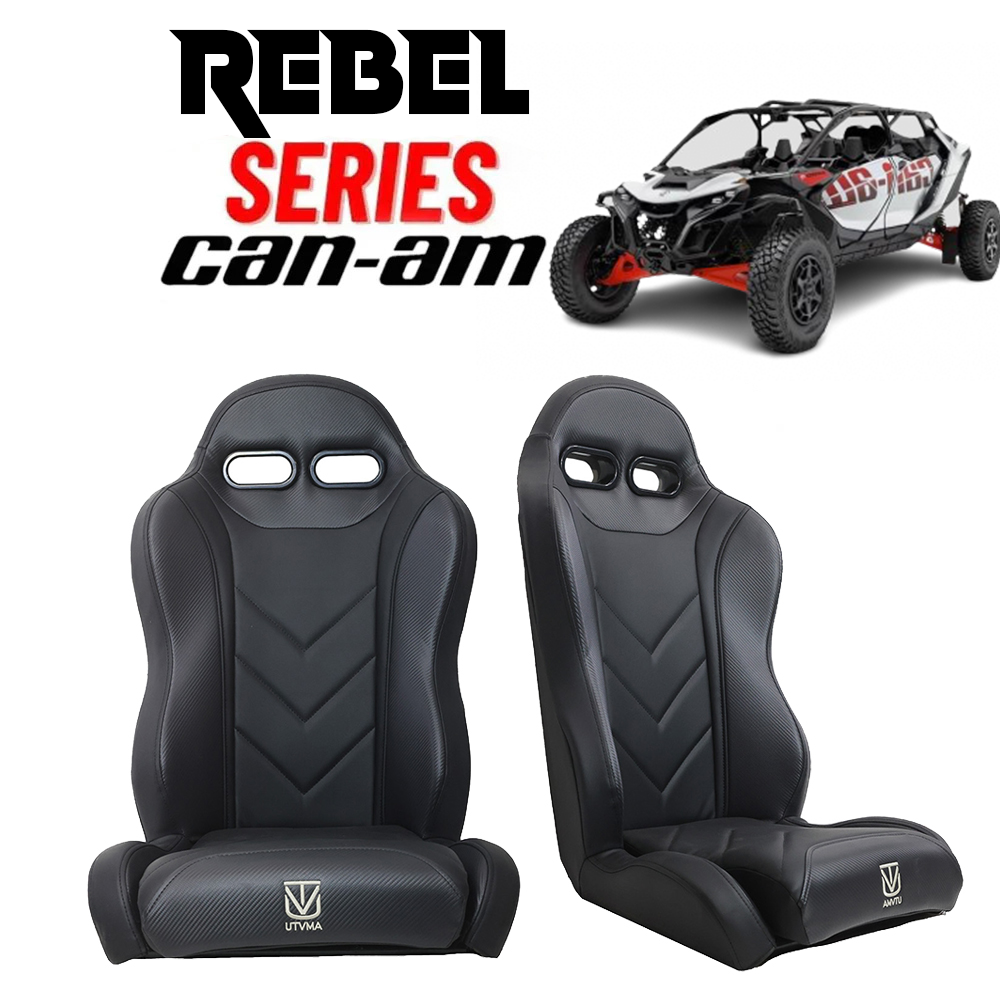 "REBEL" Series Pair of Front Suspension Bucket Seats Maverick R 2 or 4 ...